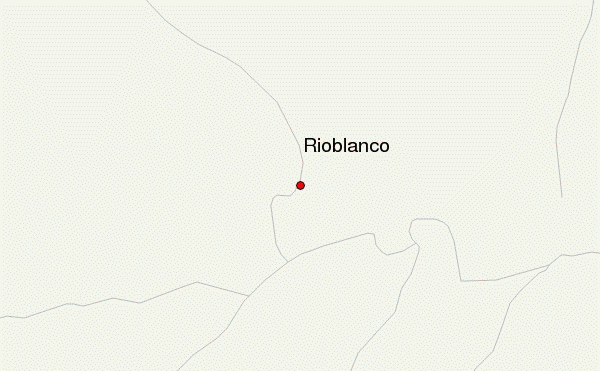 Previsión del Tiempo para Rioblanco