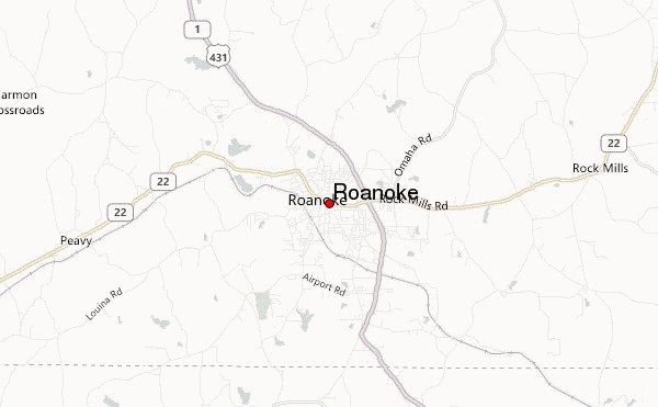 Previsión del Tiempo para Roanoke, Alabama