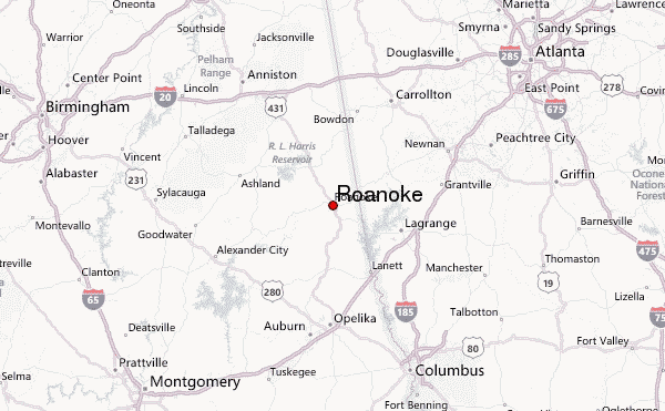Previsión del Tiempo para Roanoke, Alabama