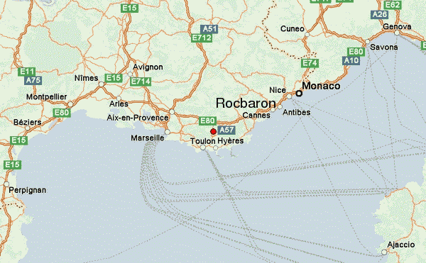 Rocbaron Weather Forecast