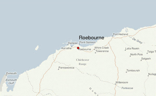 Roebourne Weather Forecast