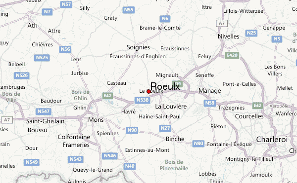 Prévisions météo pour Roeulx