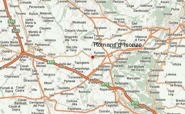 Romans d'Isonzo Weather Forecast