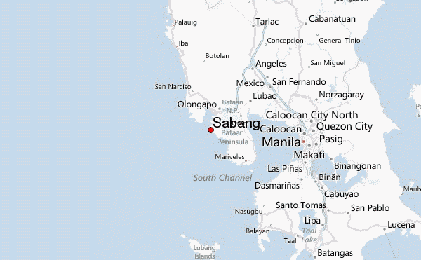 Previsión del Tiempo para Sabang, Filipinas