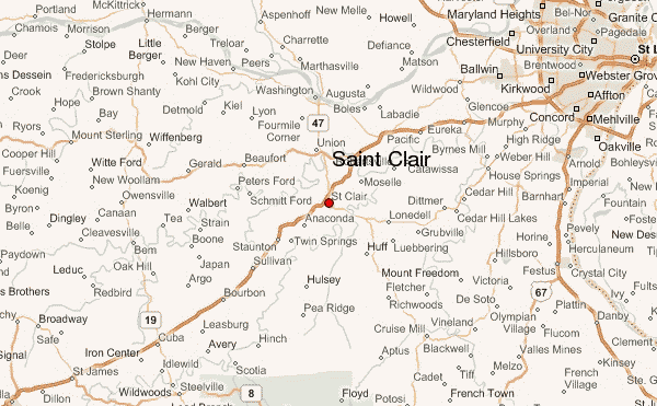 Saint Clair, Missouri Weather Forecast