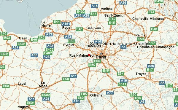Prévisions météo pour Saint-Germain-de-la-Grange