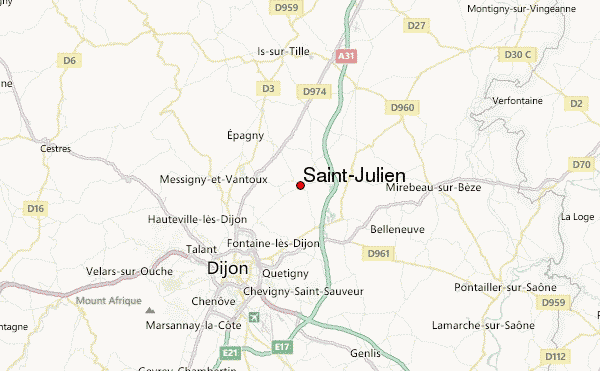 Prévisions météo pour Saint-Julien, France, Bourgogne