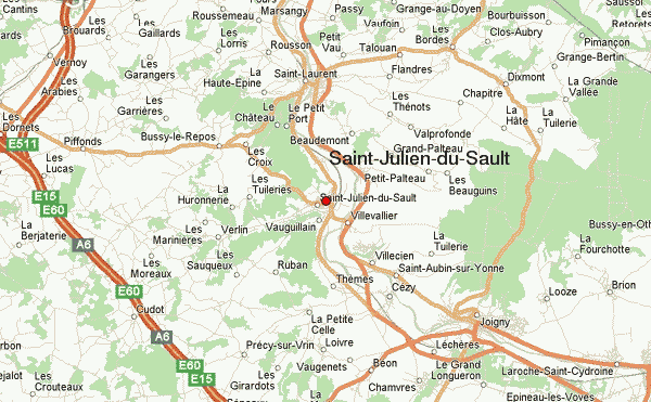 Prévisions météo pour Saint-Julien-du-Sault