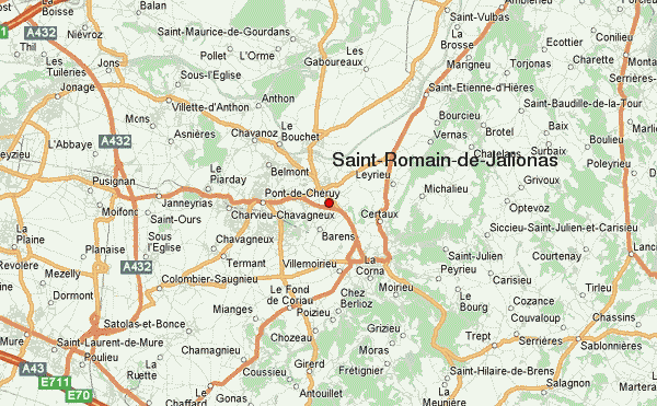 Prévisions météo pour Saint-Romain-de-Jalionas