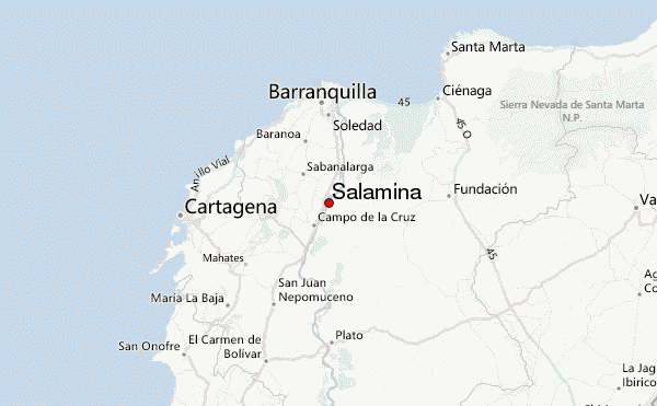 Salamina, Colombia Weather Forecast