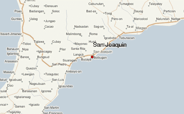 San Joaquin, Philippines Weather Forecast