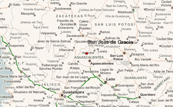 Previsión del Tiempo para San Jose de Gracia, México