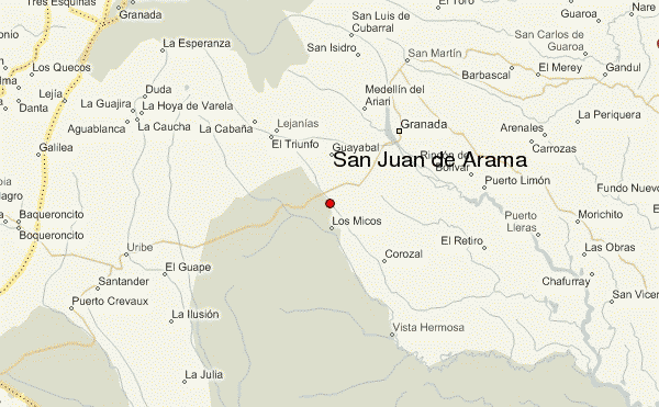 Previsión del Tiempo para San Juan de Arama