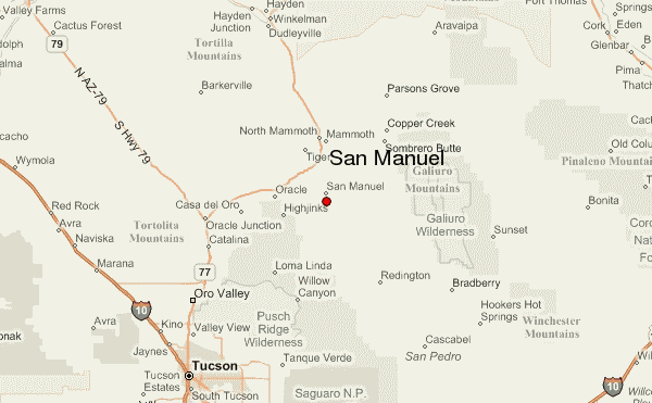San Manuel, Arizona Weather Forecast