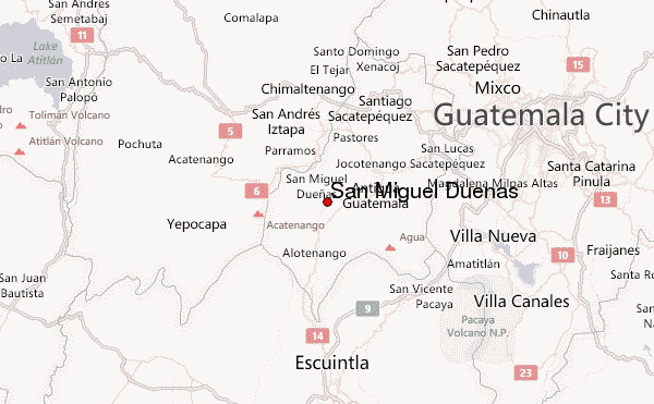 San Miguel Duenas Weather Forecast