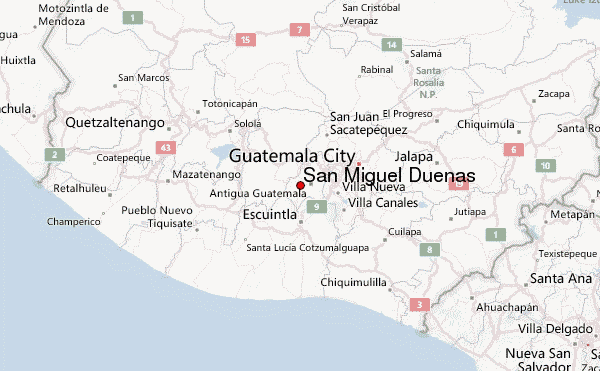 San Miguel Duenas Weather Forecast