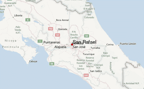 San Rafael, Costa Rica, Heredia Weather Forecast