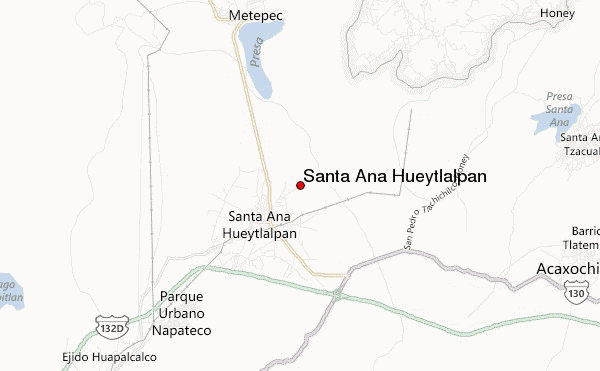 Santa Ana Hueytlalpan Weather Forecast