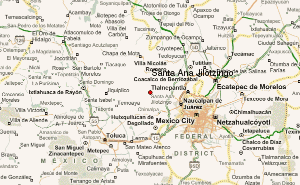 Santa Ana Jilotzingo Weather Forecast