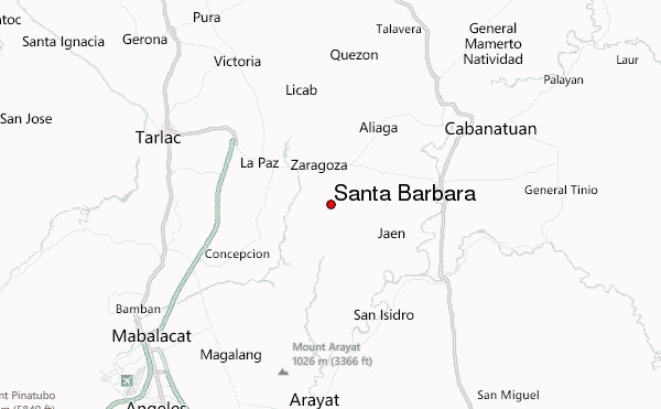 Santa Barbara, Philippines, Central Luzon Weather Forecast