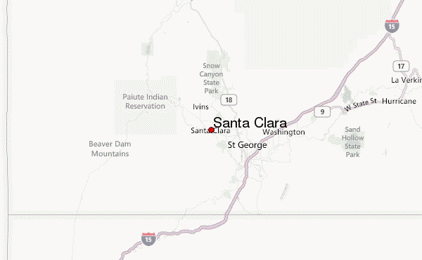 Previsión del Tiempo para Santa Clara, Utah