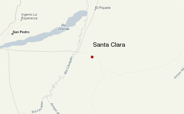 Previsión del Tiempo para Santa Clara, Argentina