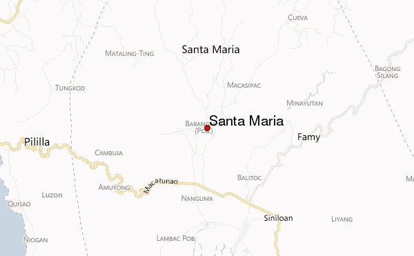 Santa Maria, Philippines, Calabarzon Weather Forecast