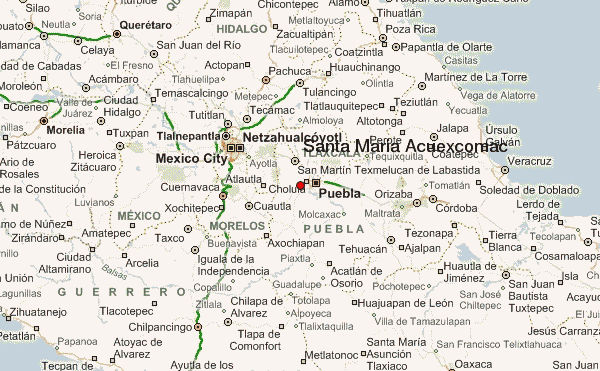 Santa Maria Acuexcomac Weather Forecast