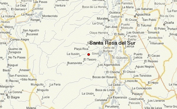Santa Rosa del Sur Weather Forecast