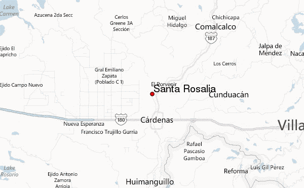 Previsión del Tiempo para Santa Rosalía
