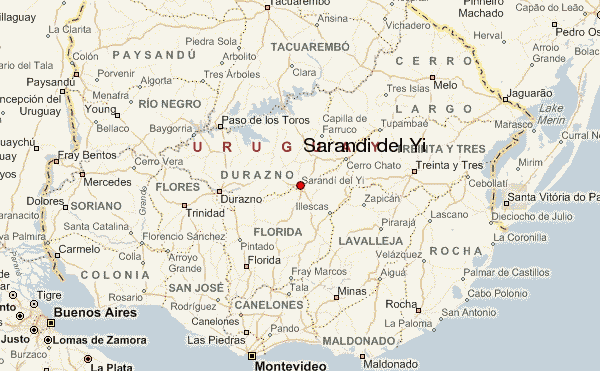 Previsión del Tiempo para Sarandi del Yi