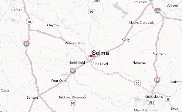 Previsión del Tiempo para Selma, Carolina del Norte