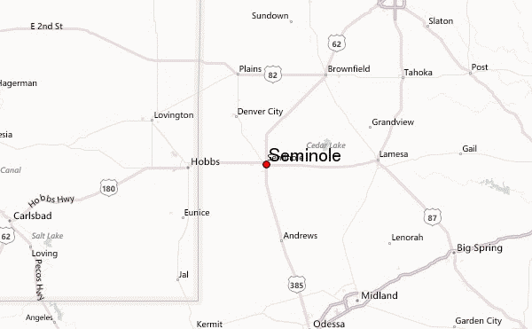 Previsión del Tiempo para Seminole, Texas