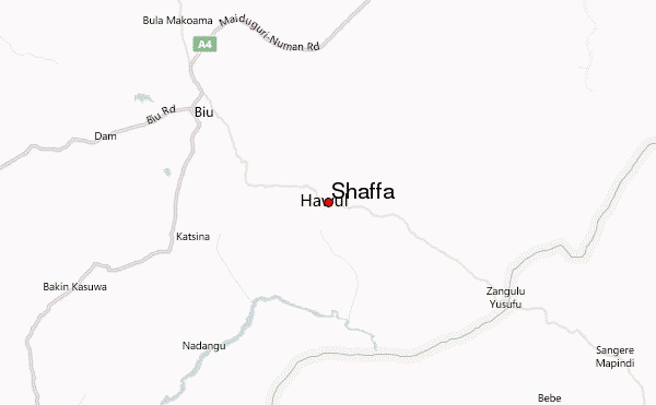 Shaffa Weather Forecast
