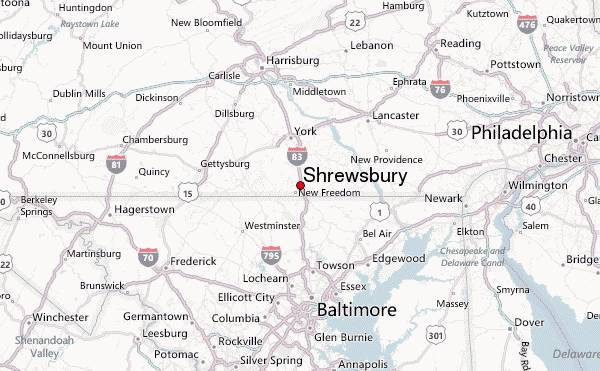Shrewsbury, Pennsylvania Weather Forecast