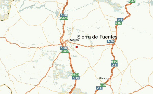 Sierra de Fuentes Weather Forecast