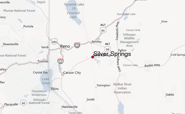 Previsión del Tiempo para Silver Springs, Nevada