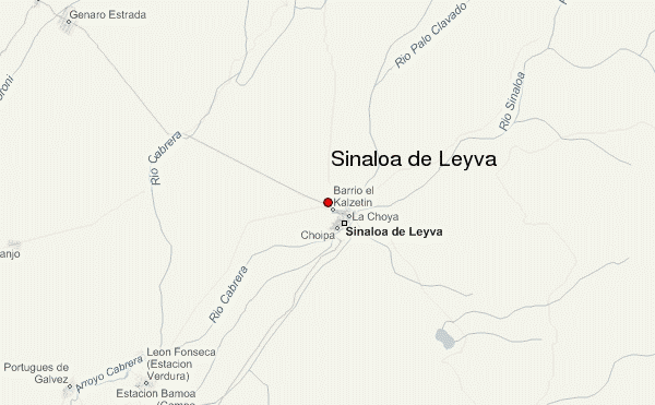 Previsión del Tiempo para Sinaloa de Leyva