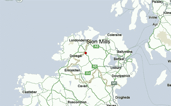 Sion Mills Weather Forecast
