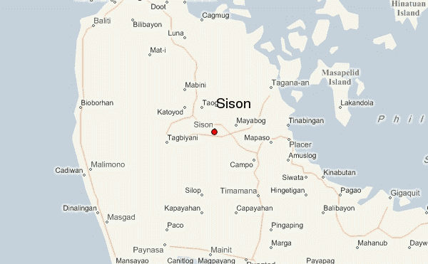 Sison, Philippines Weather Forecast