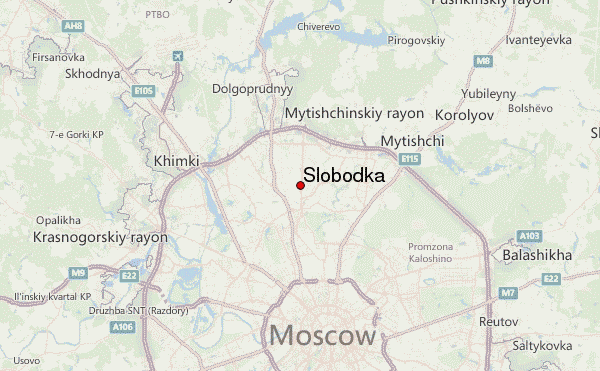 Previsión del Tiempo para Slobodka, Rusia, Moscú