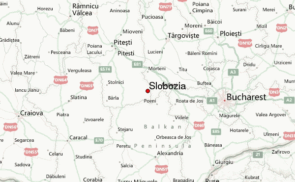 Prévisions météo pour Slobozia, Roumanie