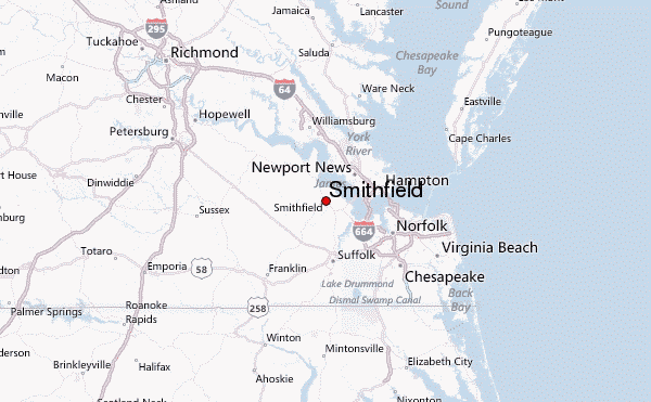 Smithfield, Virginia Weather Forecast