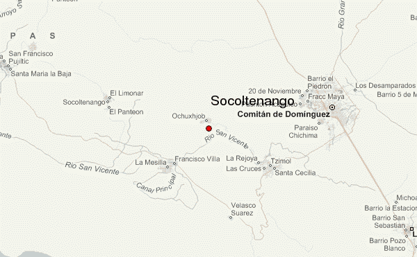 Previsión del Tiempo para Socoltenango
