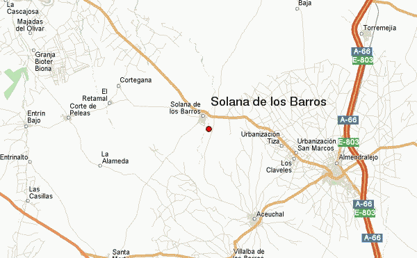 Previsión del Tiempo para Solana de los Barros