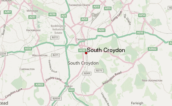 South Croydon Weather Forecast