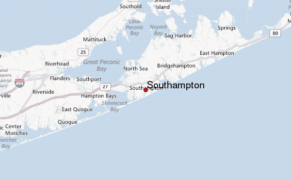 Southampton, New York Weather Forecast