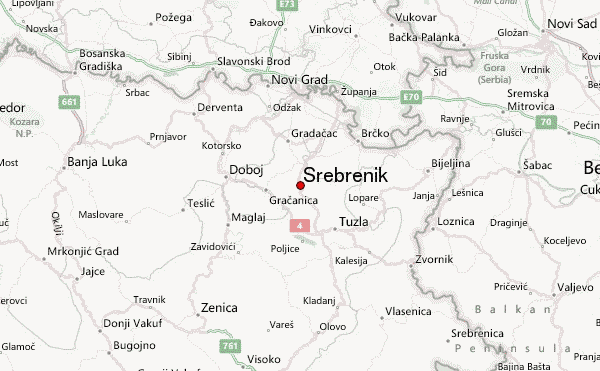 Srebrenik Wettervorhersage