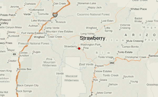 Strawberry, Arizona Weather Forecast