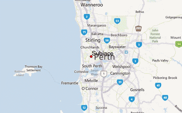 Subiaco, Australia Weather Forecast